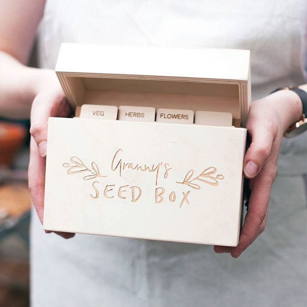 Wooden Seed Box | Clouds and Currents